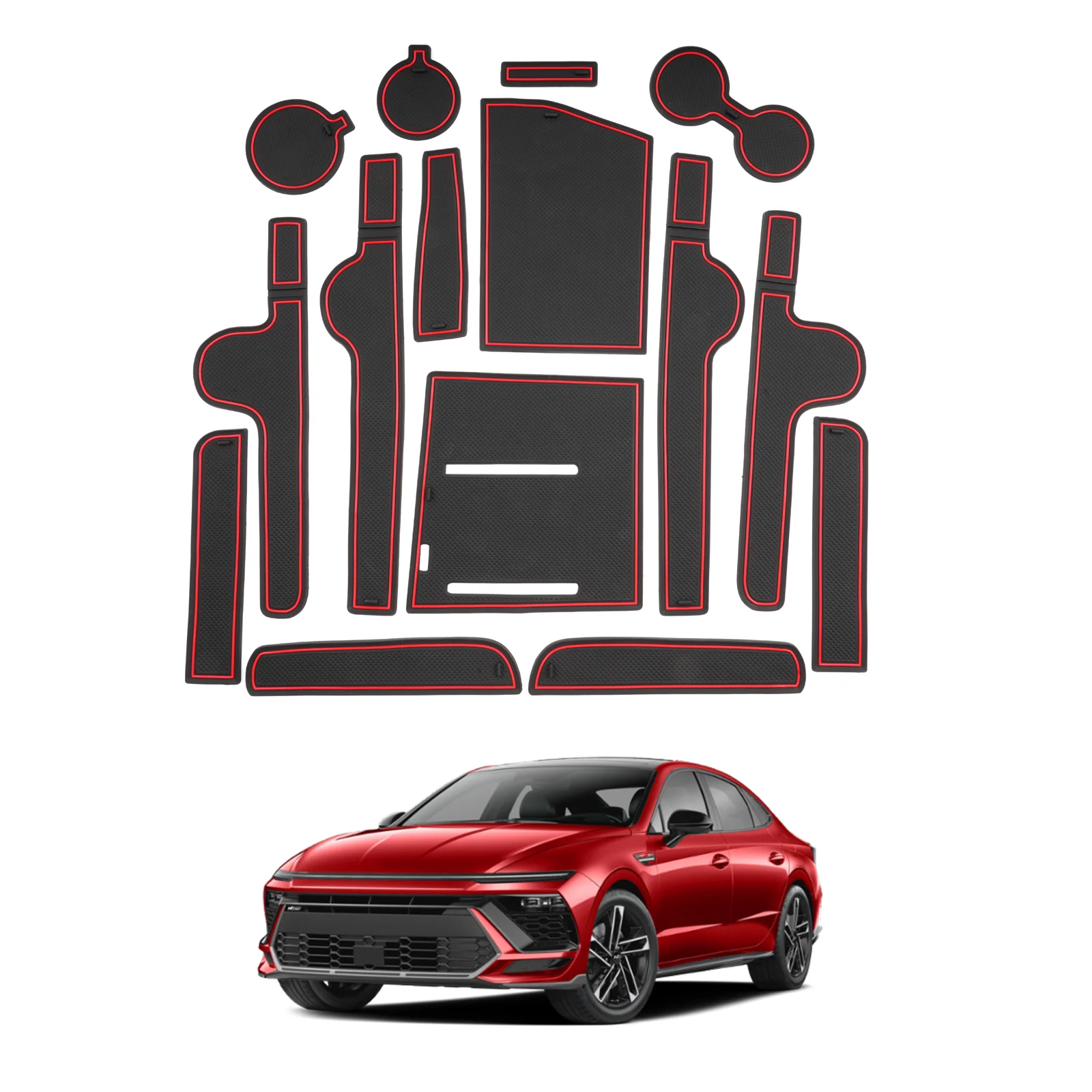 LFOTPP-Car-Door-Groove-Mat-for-Hyundai-Sonata-2024-2025-Anti-Slip-Door ...