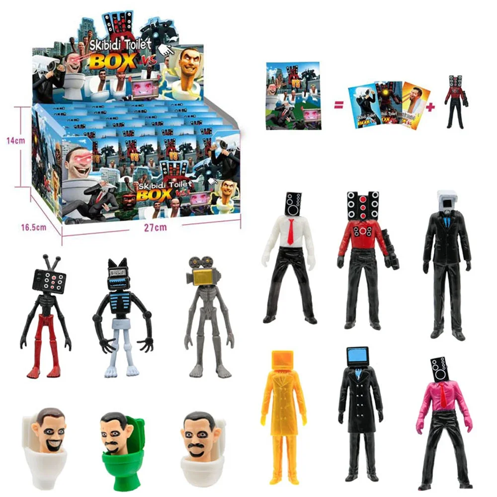 Random-1Pack-Skibidi-Toilet-Game-Figure-Card-Toy-Toilet-Man-Monitor ...