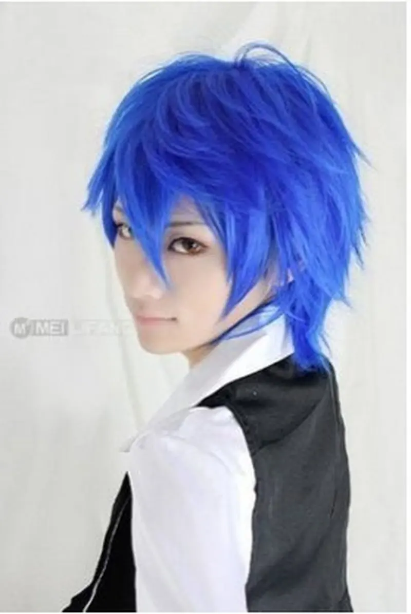 Wig-Anime-untuk-Vocaloid-Kaito-Cosplay-Wig-Rambut-Sintetis-Lurus-Biru ...