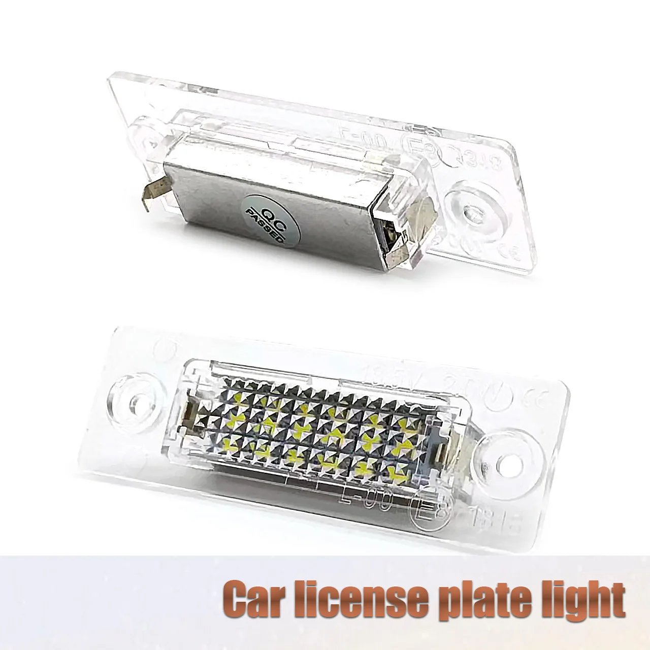 For Volkswagen Passat Skoda Super license plate light LED,License plate ...