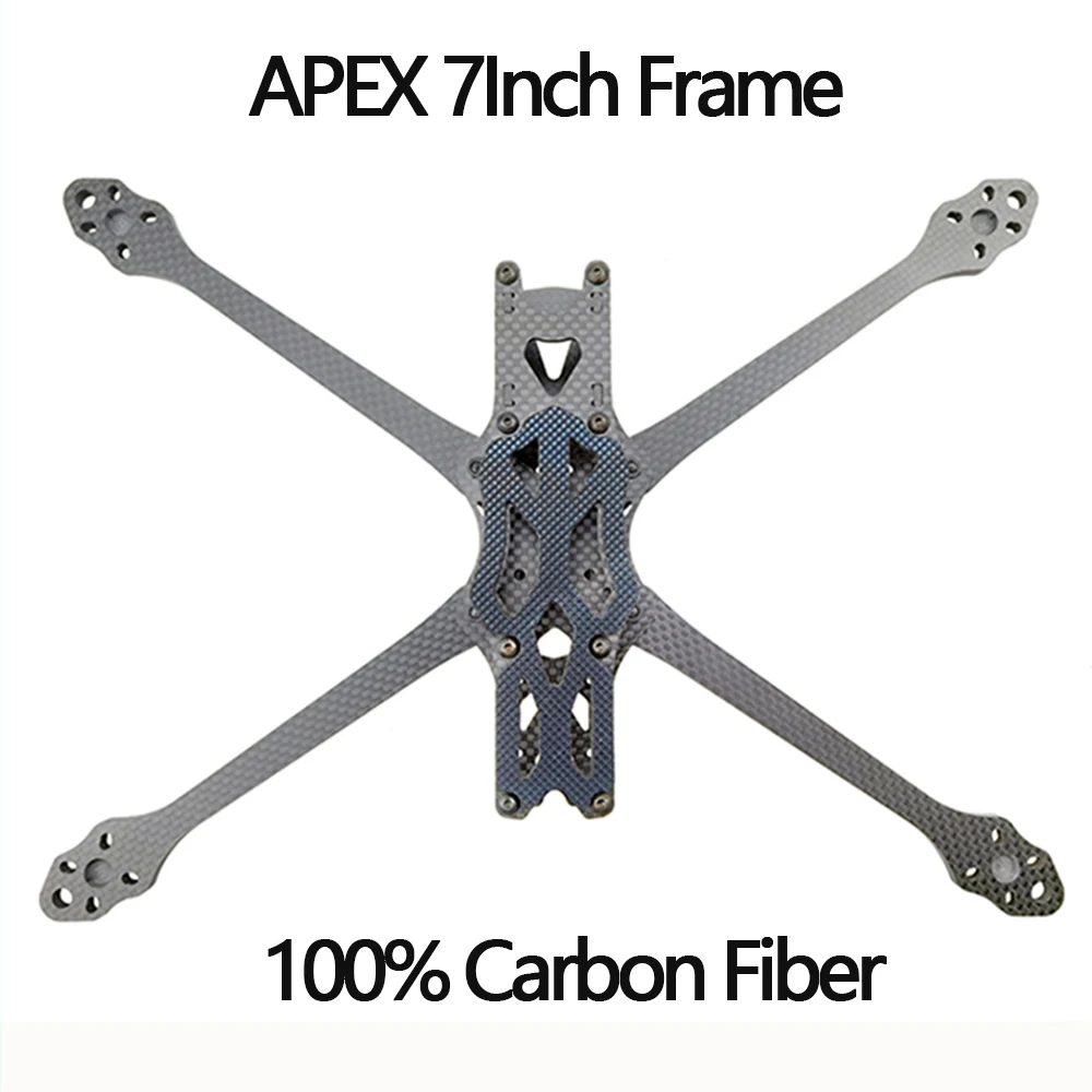 RC-APEX-7-inch-315mm-All-Carbon-Fiber-Quadcopter-Frame-Kit-5-5mm-arm ...