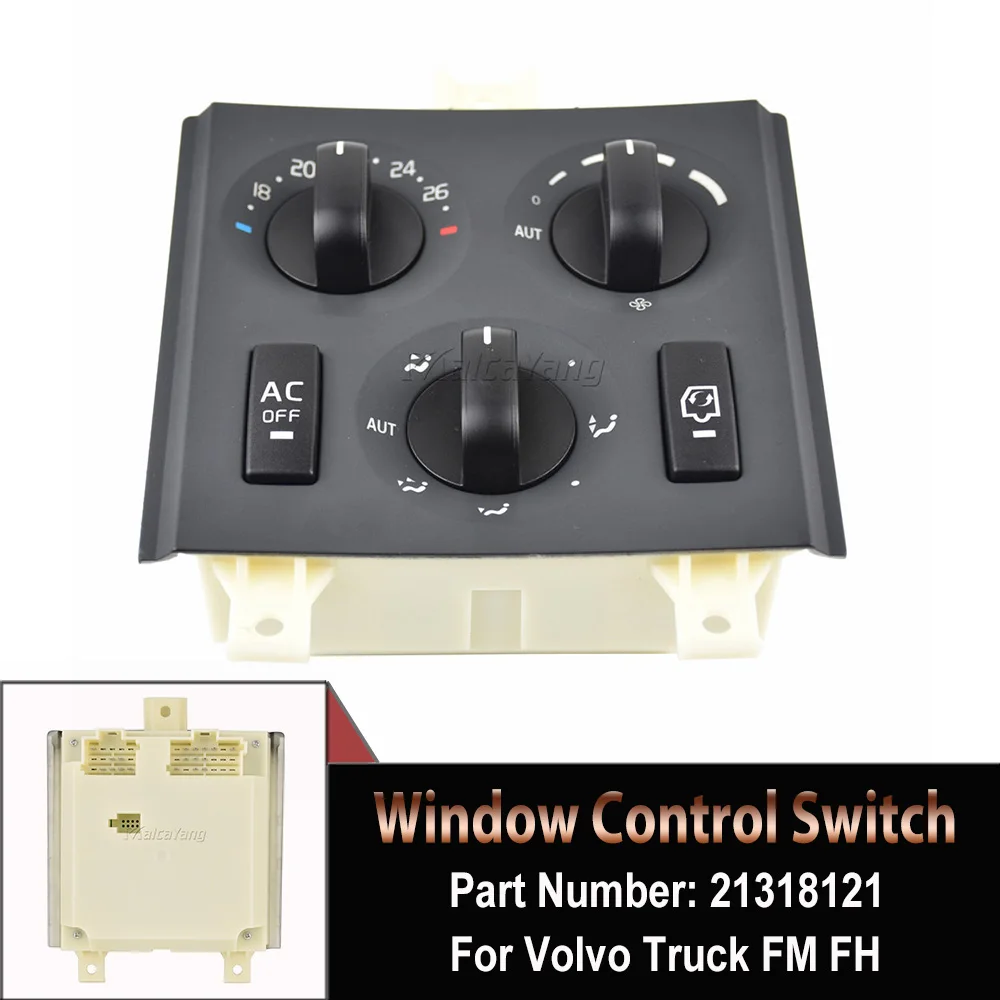 Top-Quality-24V-Switch-Panel-Climate-Heater-Control-Combined-Switches ...