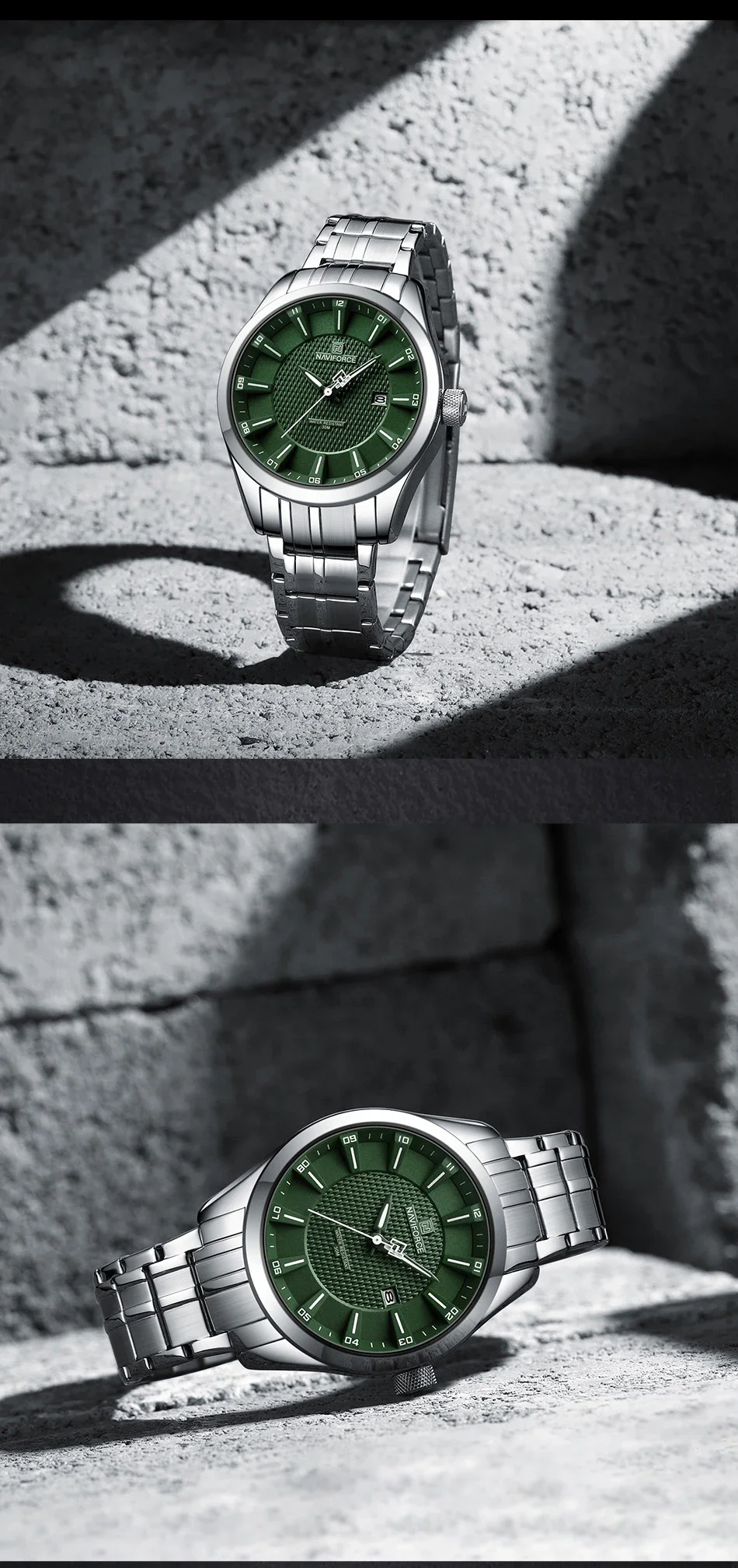 NAVIFORCE NF8032 Watches for Men Trend Casual Quartz Calendar Male ...