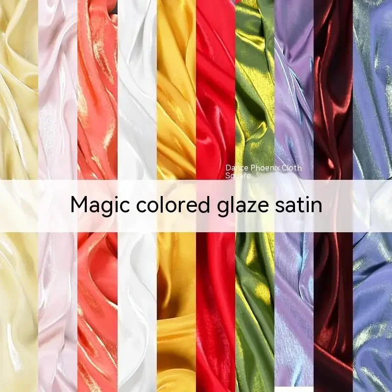 Glazed-Silk-Cotton-Satin-Illusion-Fabric-Shirt-Hanfu-Rayon-Polyester ...