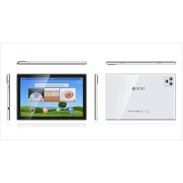 BDF P50 Tablet Pc 10.1 Inch 8GB RAM 256GB ROM Android 11 Octa Core 4G ...