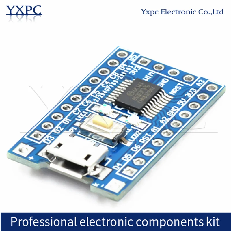 Placa de sistema STM8, STM8S003F3P6, STM8S103F3P6, placa de desarrollo ...