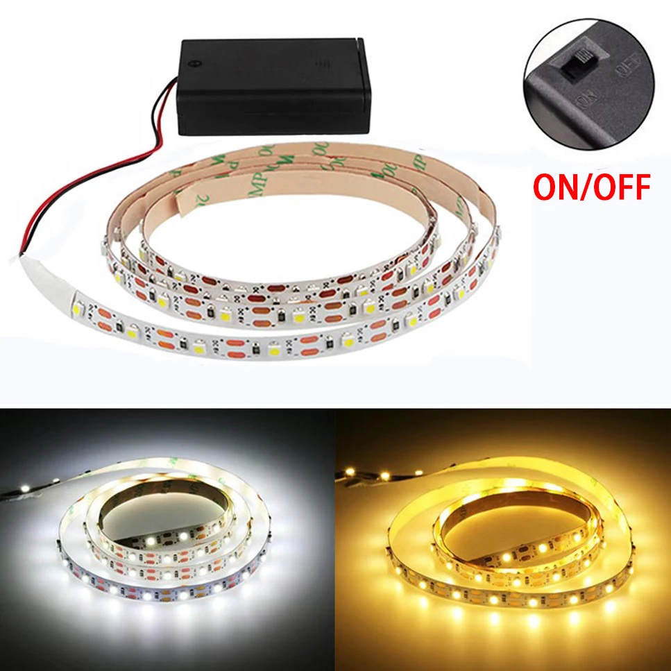 AA-Battery-Power-Led-Strip-Light-SMD2835-1-5M-Flexible-Lighting-Ribbon ...