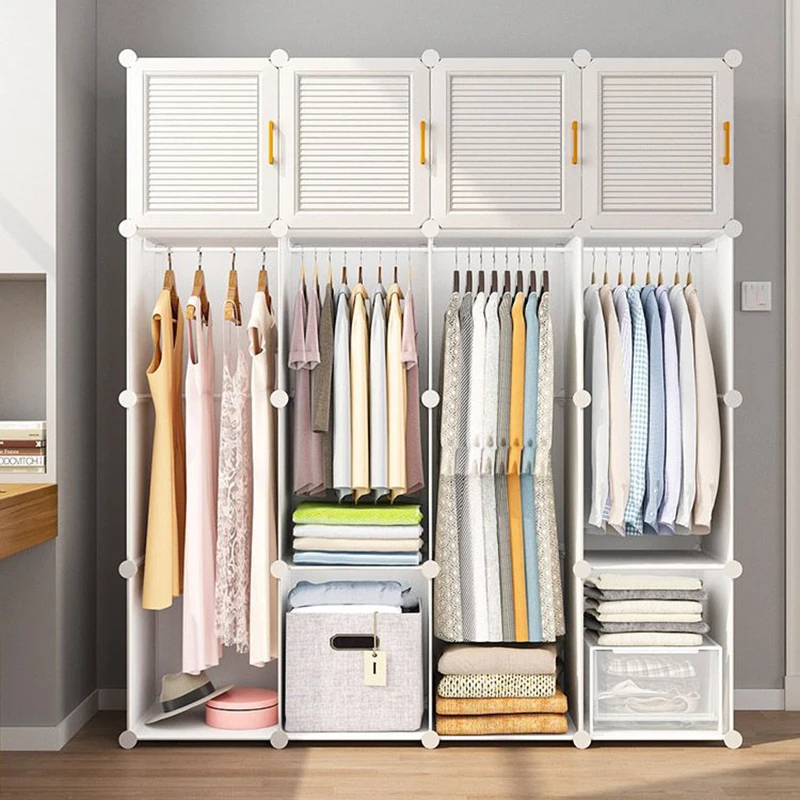 Armario-de-ropa-para-el-hogar-muebles-de-dormitorio-de-Montaje-Simple ...