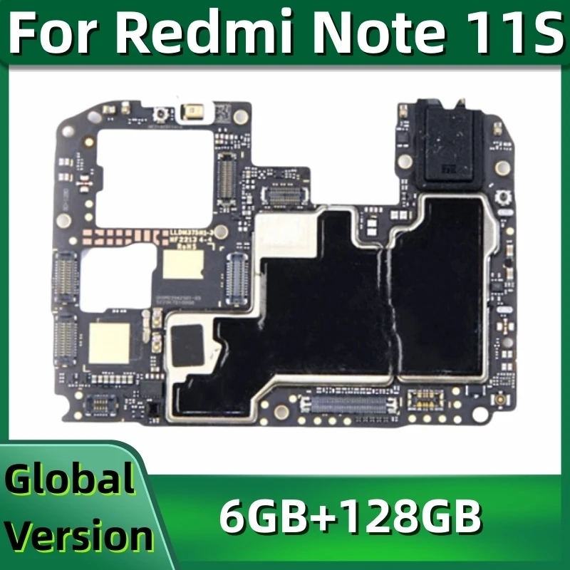 Motherboard-PCB-Module-for-Xiaomi-Redmi-Note-11S-2201117SI-Original ...