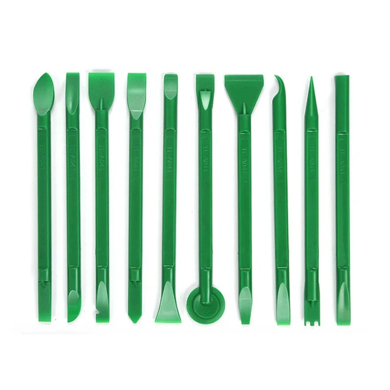 10pcs ESD Anti-Static Double Head Plastic Spudger Pry Bar Screen Opener ...