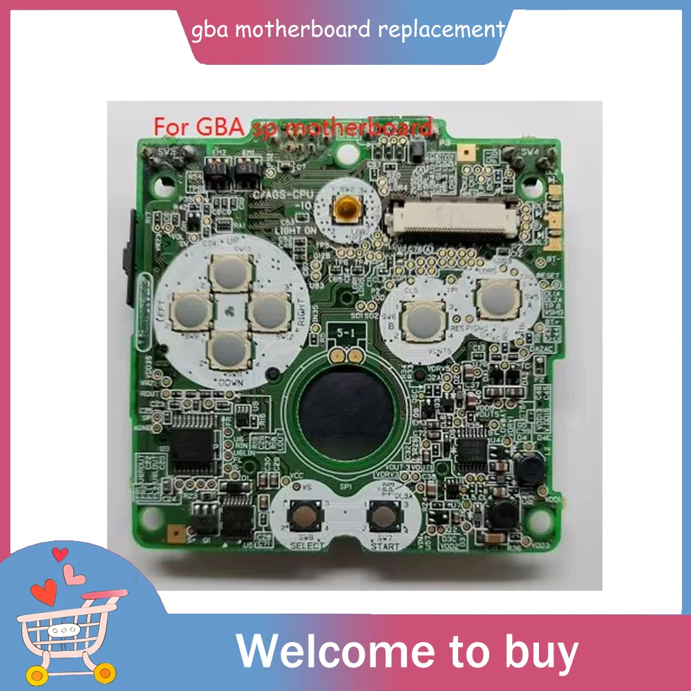 Tested Ags101 / 001 PCB Mainboard For Nintendo GameBoy GBA Sp ...