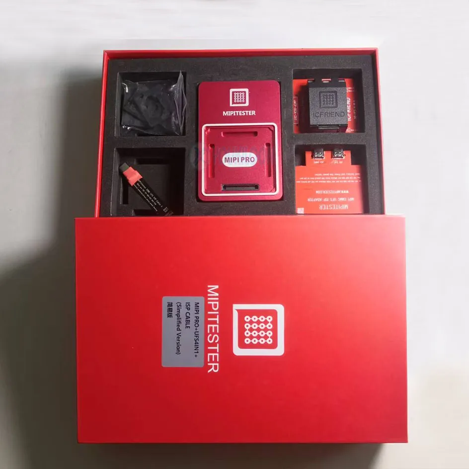 2025 최신 Origina MIPITESTER MiPi Box Max MIPI PRO, UFS 4 IN 1(BGA254 153 ...