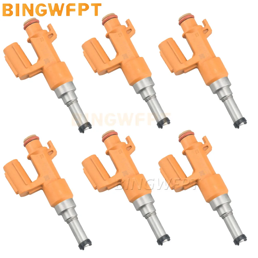 6PCS Auto Parts Fuel Injectors 23250-0P100 23209-09330 2320939325 For ...