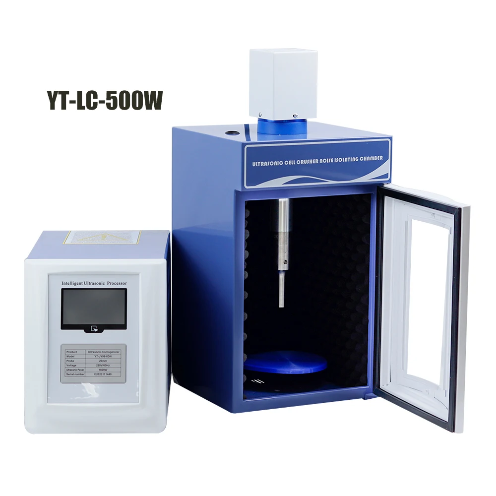 YT-LC-5-500W-Adjustable-Ultrasonic-Homogenizer-Agitator-Cell-Crusher ...