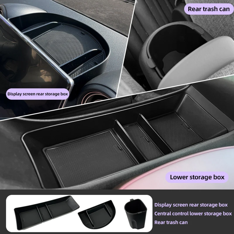 Car-Front-Dashboard-Storage-Box-For-BYD-Dolphin-2023-2024-EV-Soft ...