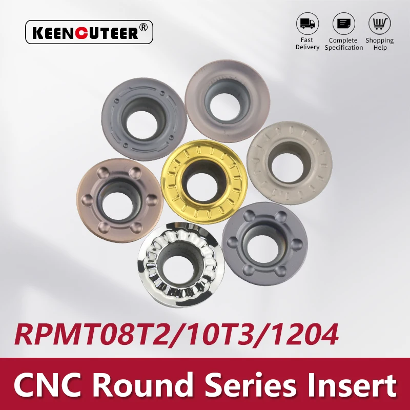 10PCS-Cemented-Carbide-Milling-Insert-RPMT08T2-10T3-1204-1003-1605 ...