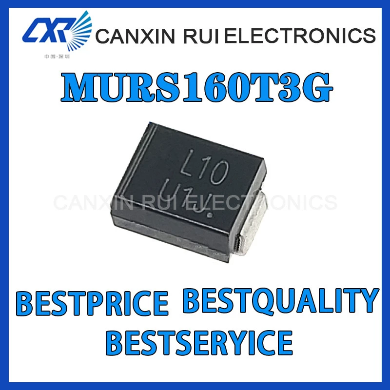 New original MURS160T3G screen printing U1J 1A 600V SMB fast recovery ...