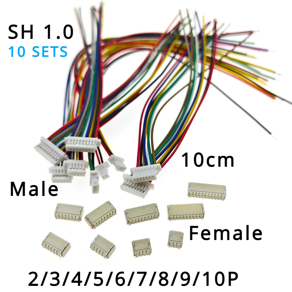 10-SETS-Mini-Micro-SH-1-0-2Pin-3-4-5-6-12P-JST-Male-Female.jpg