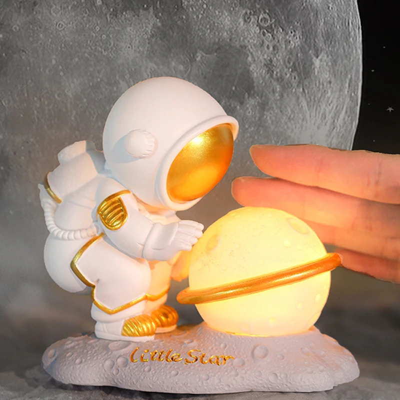 3D Lamps Spaceman astronaut LED Creative Night Lights Cool Gift for ...