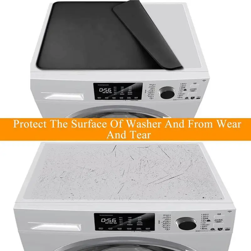 Washing-Machine-Cover-Washer-Dryer-Refrigerators-Dust-proof-Mat-Coffee ...