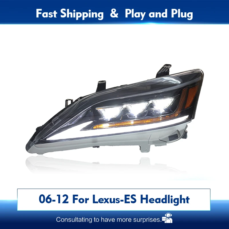 Car-Accessory-Headlights-For-2006-2012-Lexus-ES-ES350-ES240-Assembly ...