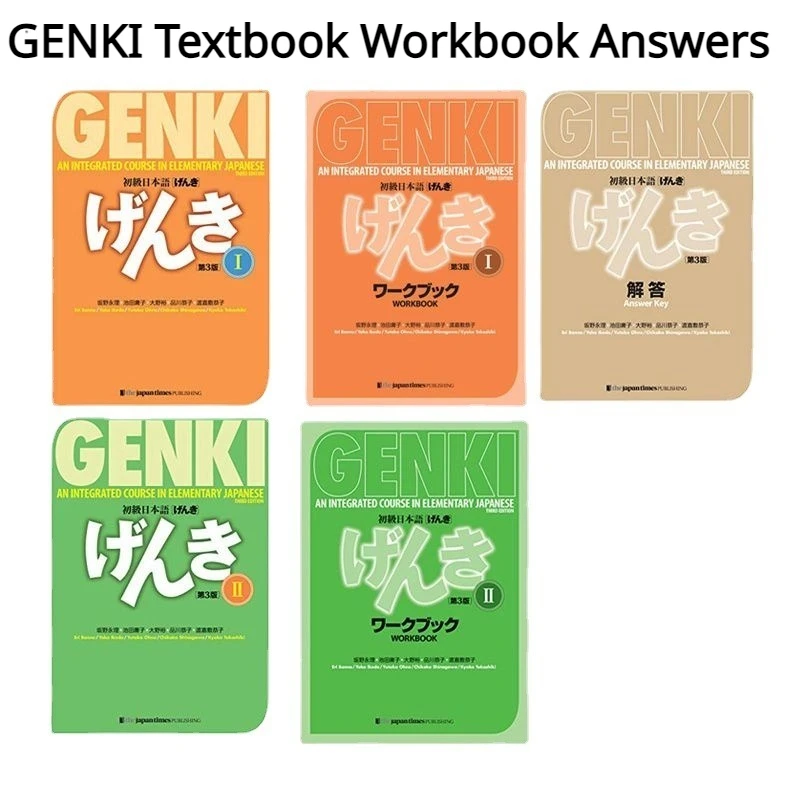 Elementary-Japanese-Genki-Tutorial-Learning-Book-GENKI-3rd-Edition ...