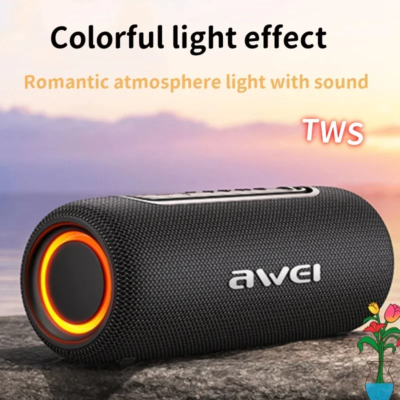 Awei-Bluetooth-compatible-Speaker-Portable-IPX5-Waterproof-Bluetooth ...