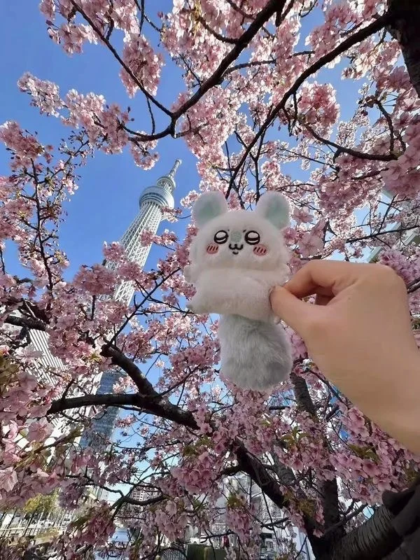 MINISO Chiikawa Series Momonga Plush Backpack Charms - Chiikawa Plush