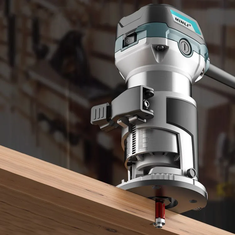 220V-Electric-Trimmer-Power-Tools-Router-Wood-Milling-Machine-Carpentry ...
