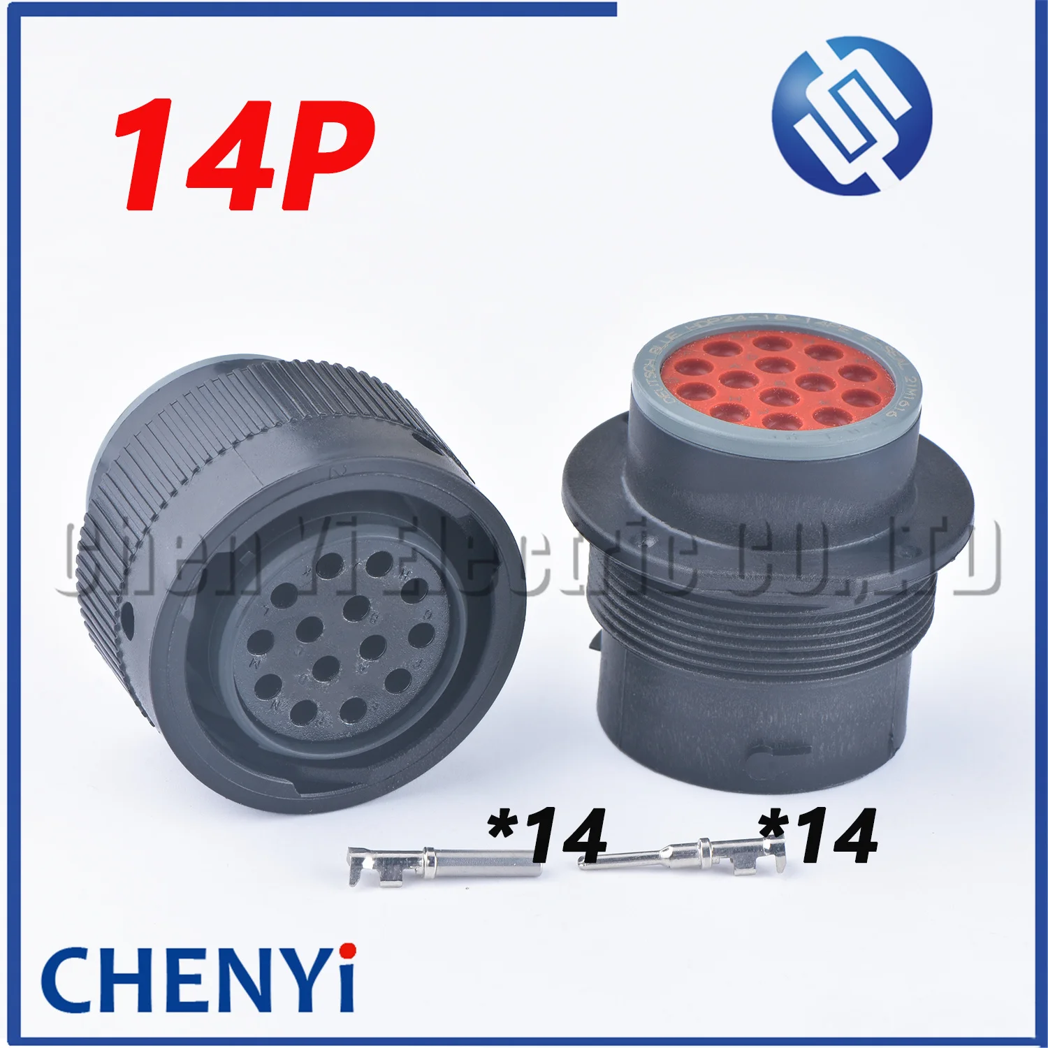 Deutsch Original 14 Pin Male Female waterproof connector HDP24 series ...