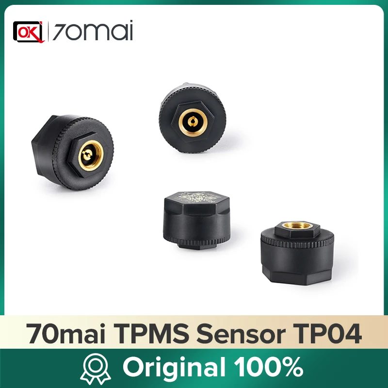70mai Tire Pressure Monitor System, externo TPMS Sensor, Auto Tyre Pressure Warning, apenas para ...