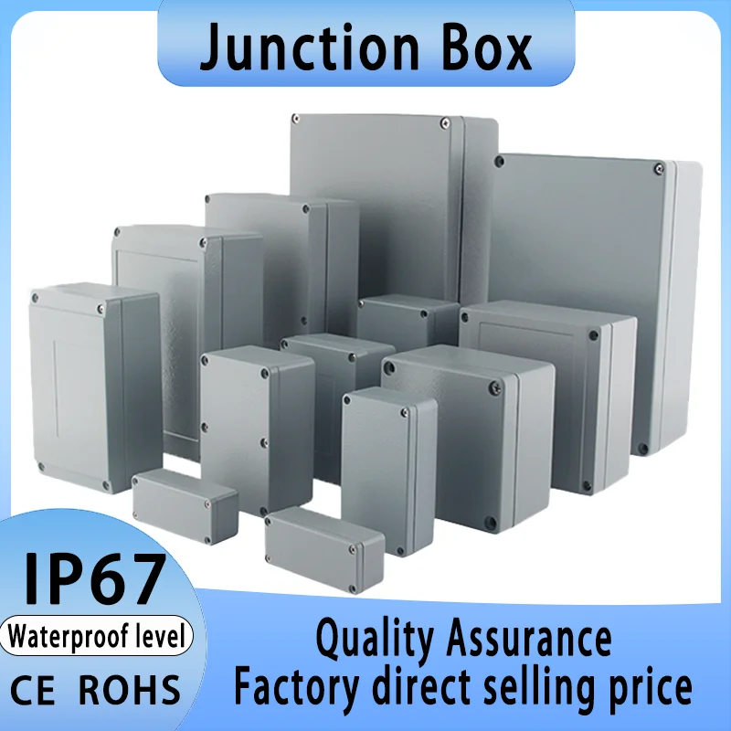 Industry-IP67-Waterproof-Cast-Aluminum-Junction-Box-for-electronic ...