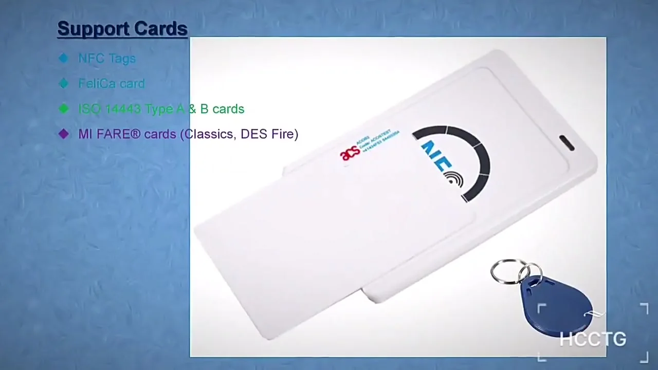 USB-C Card Reader Cryptnox Contactless Smart Card Reader - USB-C, ISO ...