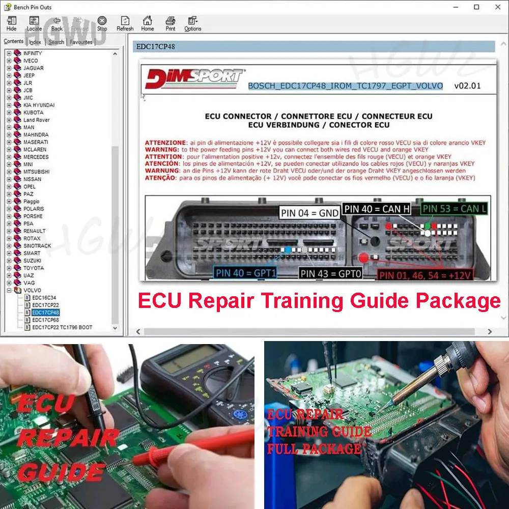 Kit-de-formation-en-r-paration-de-l-ECU-GT-guide-composants ...