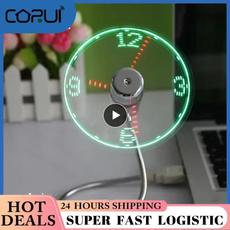 USB-LED-Light-Flash-Self-Program-Fan-Edit-Display-Colorful-Letters ...