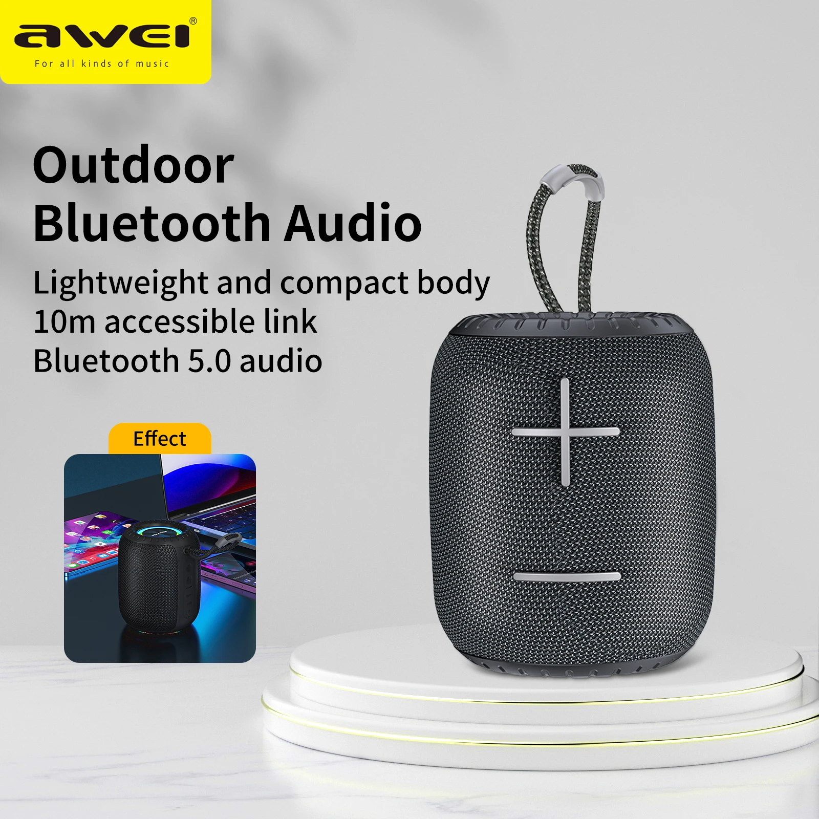 Awei-Y526-TWS-Wireless-Bluetooth-Speaker-Portable-Outdoor-Hifi-Loudspeaker-Waterproof-Sound-Box ...