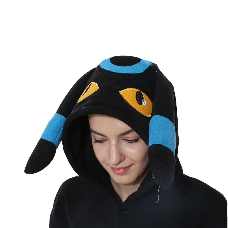 Umbreon Adult Onesie Pokemon Kigurumi Pajama Cosplay Costume ...