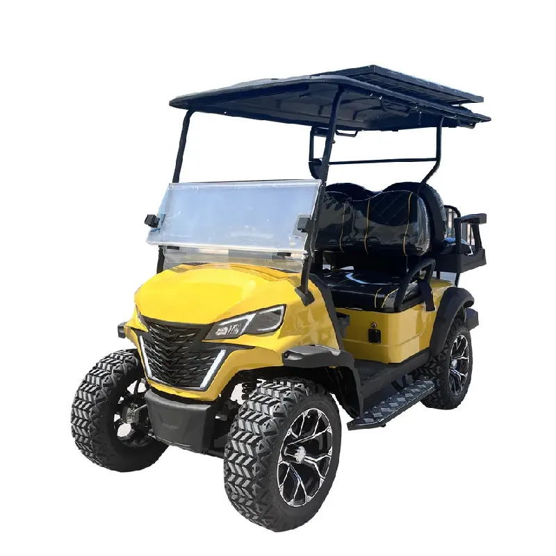Customized-New-48V-60V-5kw-Club-Car-Solar-Panel-Battery-Powered-3-Row-6 ...