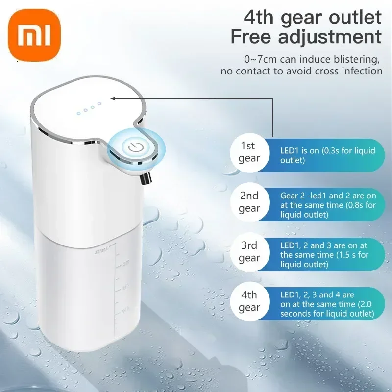 Xiaomi-P9-Automatic-Foam-Soap-Dispensers-400ml-Bathroom-Smart-Washing ...