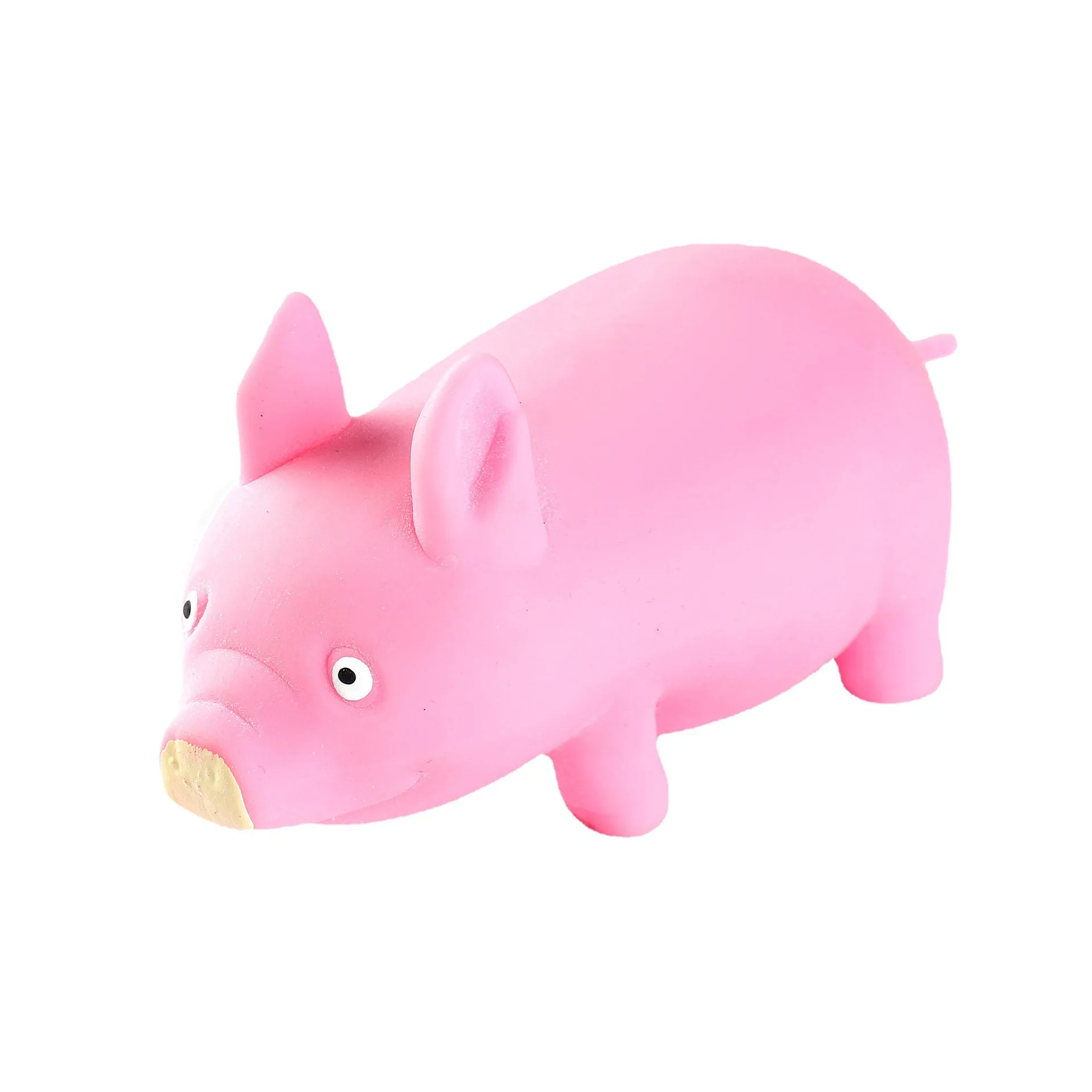 Anti-stress-fun-pink-pig-squeezing-rubber-animal-model-adventure ...