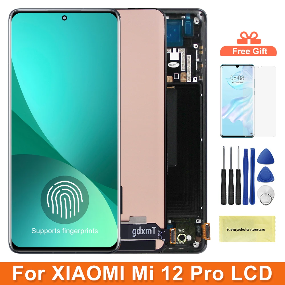 Pantalla-Super-AMOLED-para-Xiaomi-12-Pro-2201122C-2201122G-pantalla-t ...