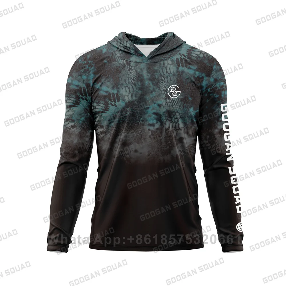 Googan-Squad-Men-s-Hooded-Upf-50-Sun-Protection-T-Shirts-Long-Sleeve ...
