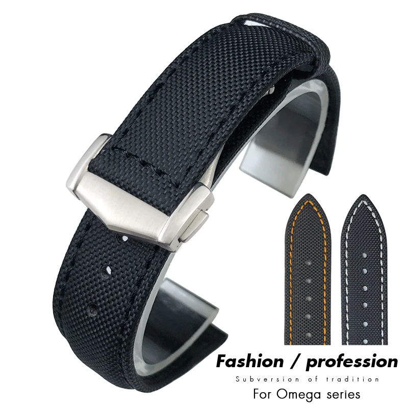 Omega Seamaster Planet Ocean Watch Strap | Leather Watch Strap Omega ...