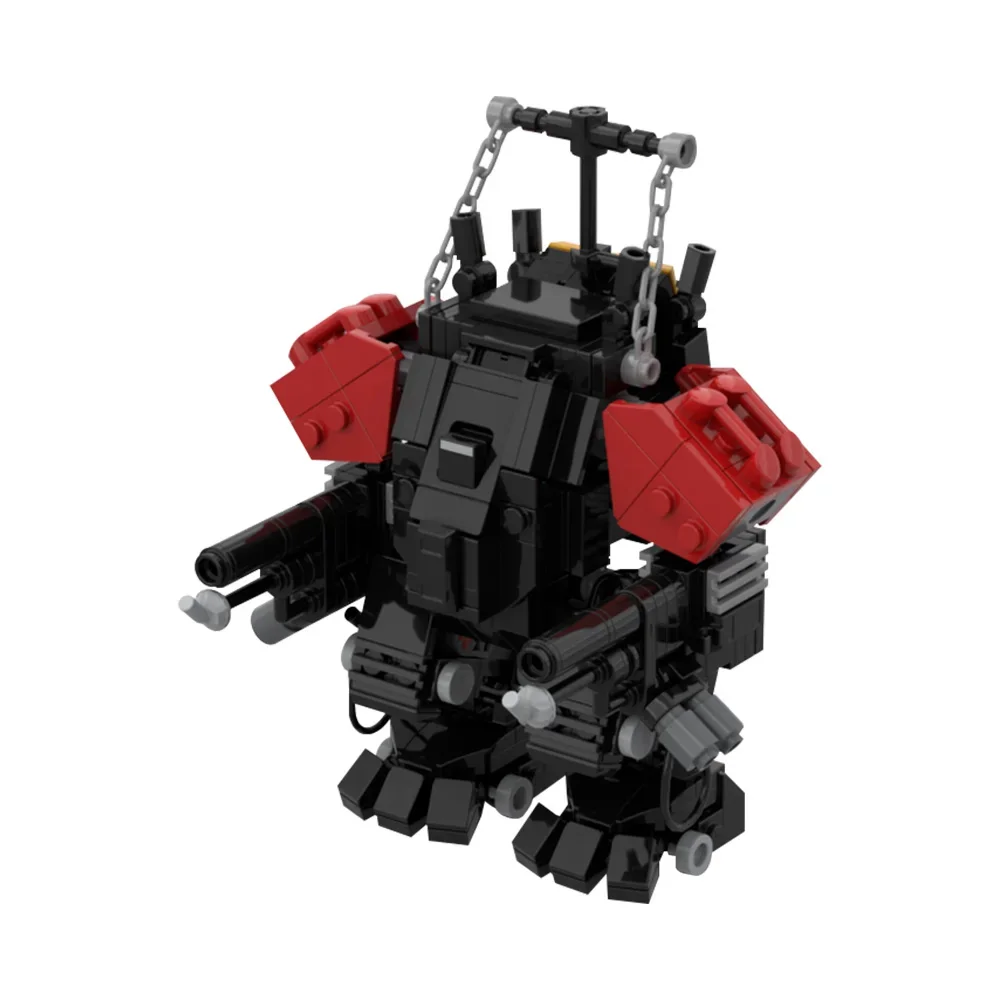 Película MOC Helldiverseds Automaton Hulk Mech MonsterBuilding Blocks ...