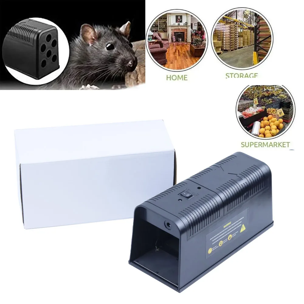 Electronic Mouse Trap for Indoor Use, Safe & Efficient Household Pest ...