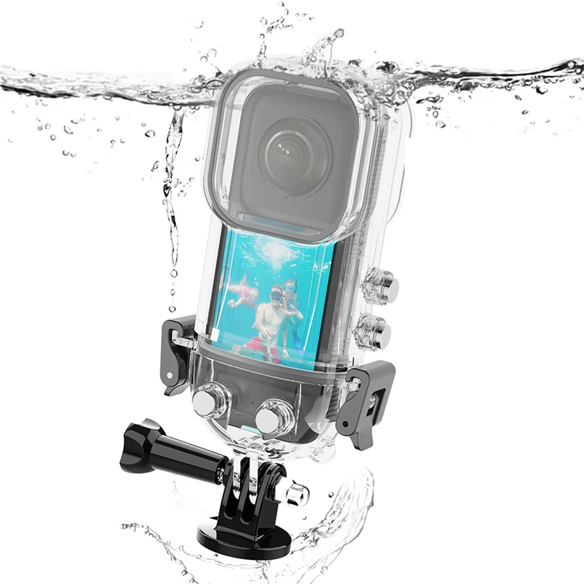 For-Insta-360-X3-Waterproof-Case-Action-Camera-Accessories-Diving-Case ...