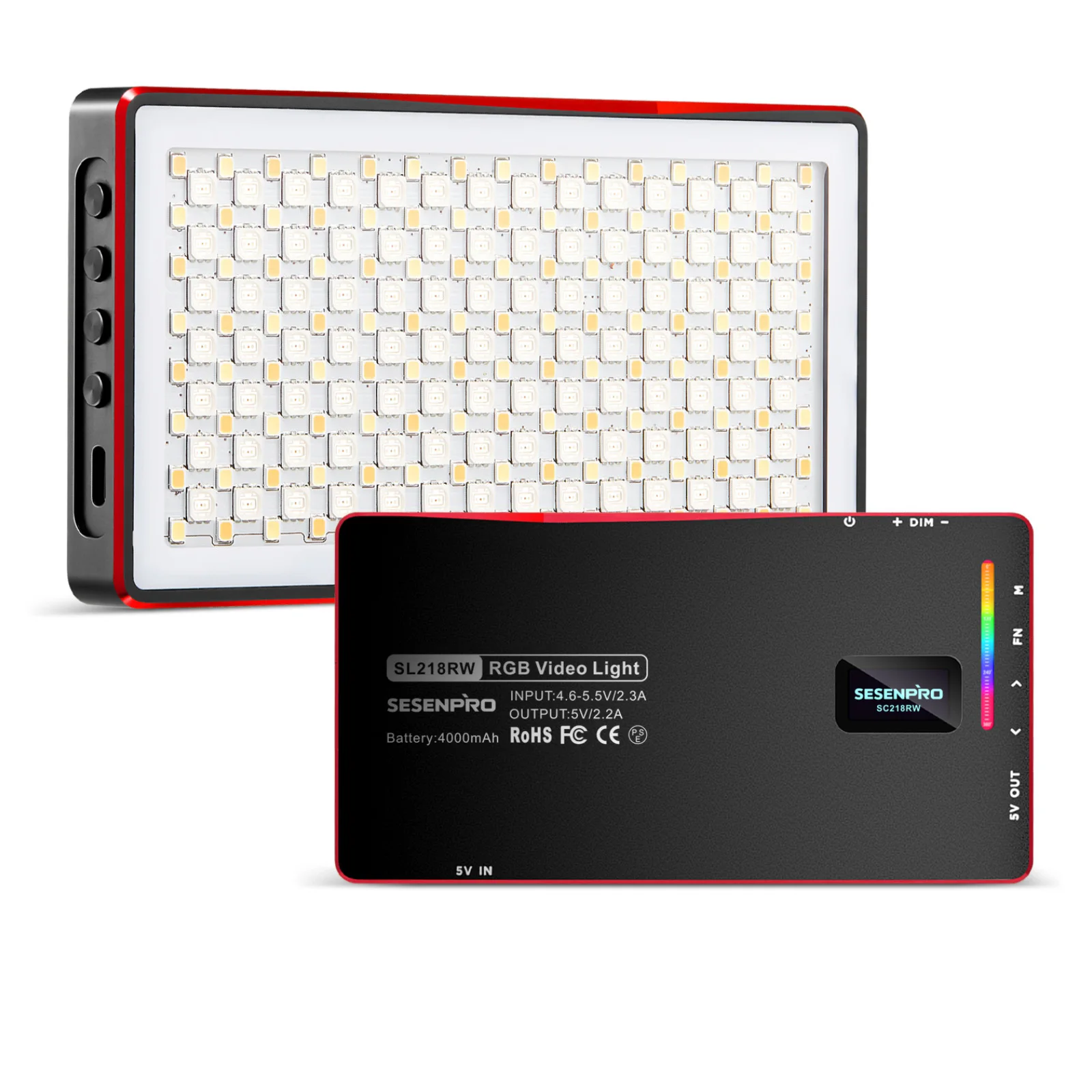Sesenpro-SL218W-RGB-Full-Color-2500K-8500K-Led-video-Fill-light-studio ...