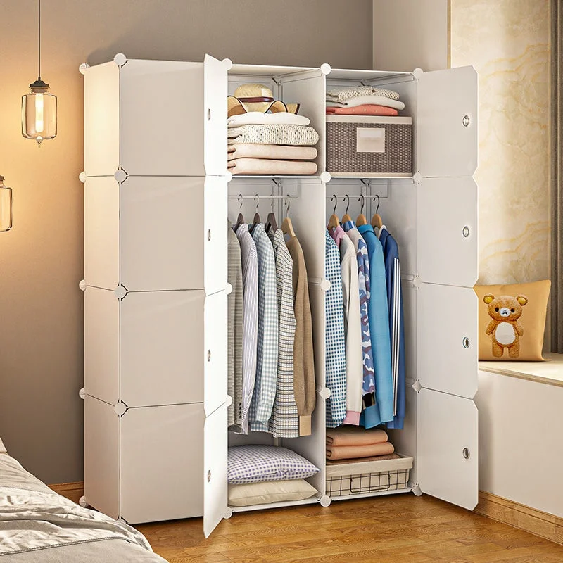 Simple-Wardrobe-Clothes-Folding-Cabinets-Dressers-Cube-Storage-Locker ...