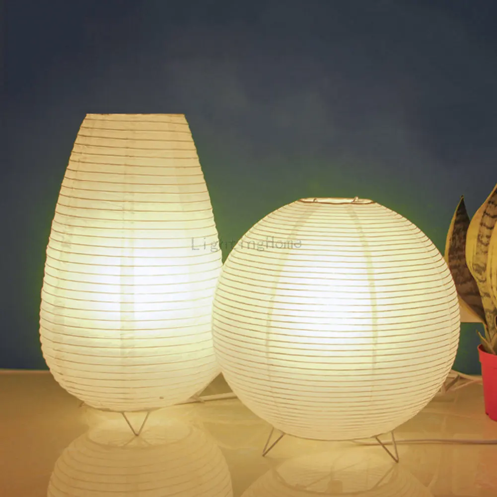 Nordic-Paper-Lantern-Table-Lamp-Japanese-Style-Modern-Living-Study-Room ...