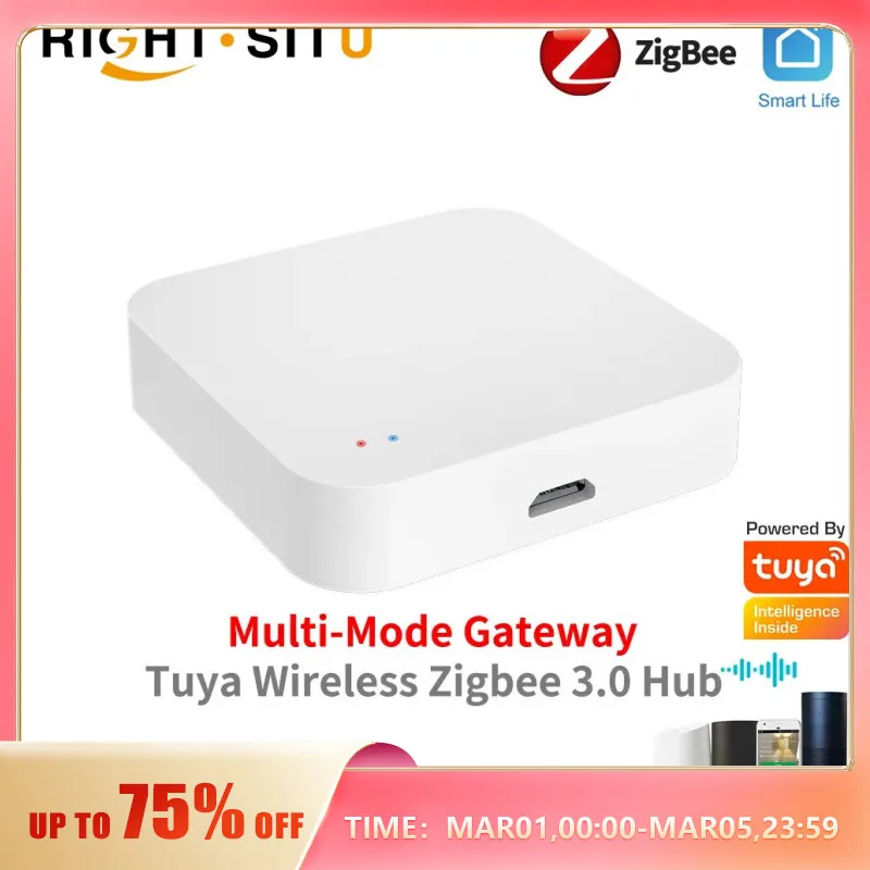 Tuya-Zigbee-Wireless-Multi-Mode-Hub-Gateway-For-Smart-Home-Automation-for-Zigbee-Devices-Via ...